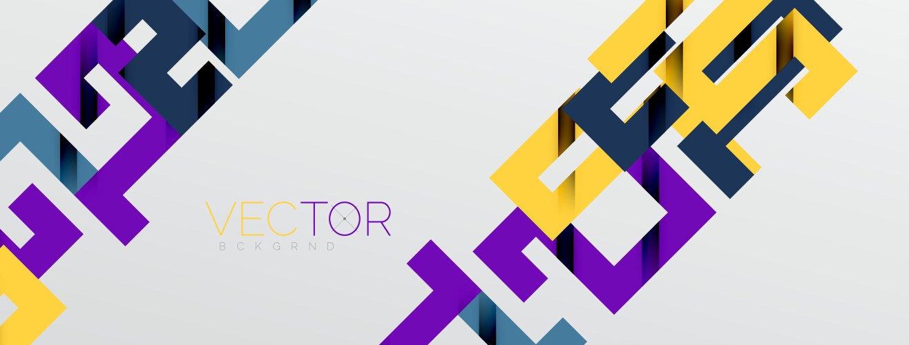 Color bend lines with shadow texture effect Vector Image