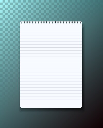 Notepad Transparent Background Vector Images (over 1,600)