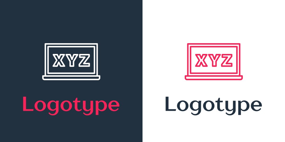 xyz logo vector
