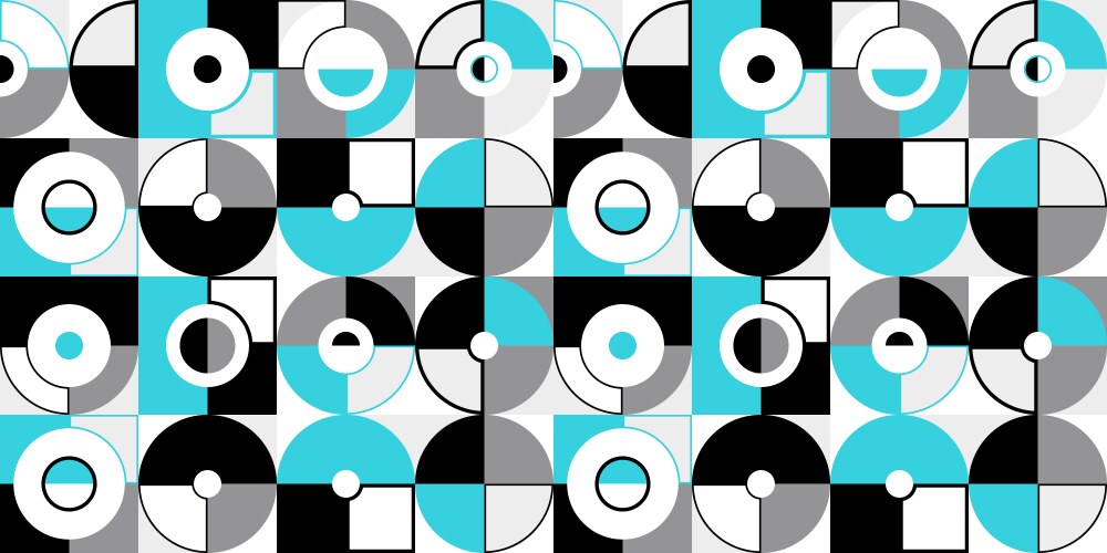 Seamless abstract background in blue color Vector Image