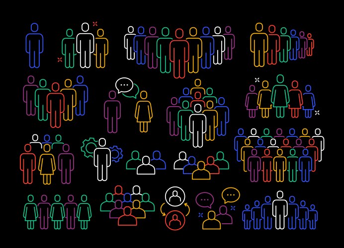 Community Silhouette Vector Images (over 170,000)