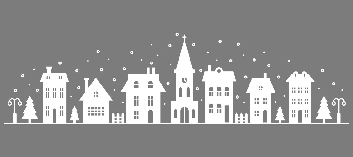 Country Christmas Silhouettes