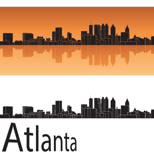 Atlanta Skyline Vector Images (over 290)