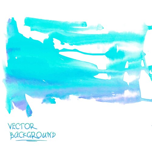 Watercolor abstract background Royalty Free Vector Image