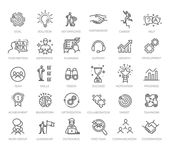 Team Symbol Collaboration Vector Images (over 15,000)
