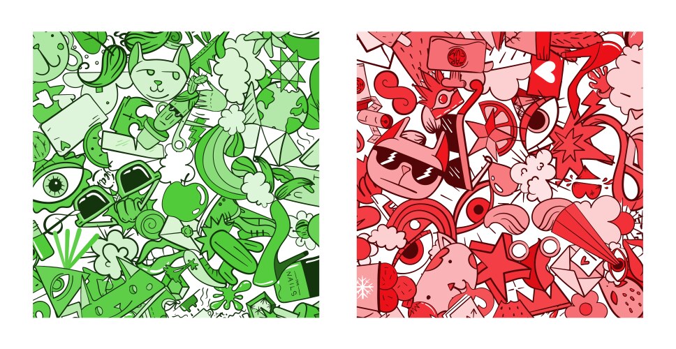 Graffiti poster street art marker tags urban Vector Image