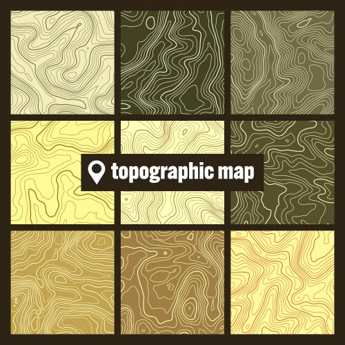 Topographic Vector Images (over 12,000)