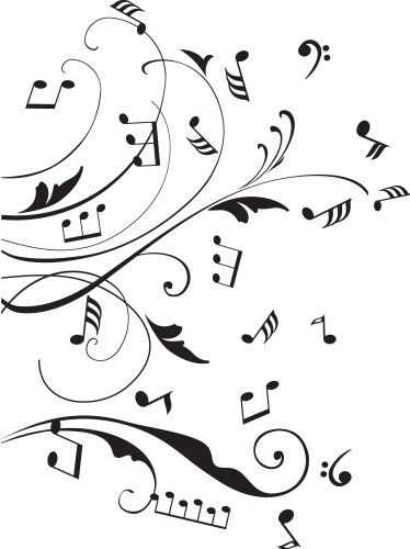Music notes Royalty Free Vector Image - VectorStock