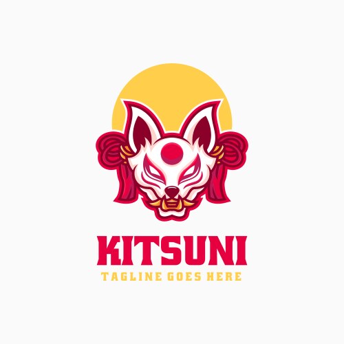 Japanese Fox Mask Vector Images (over 470)