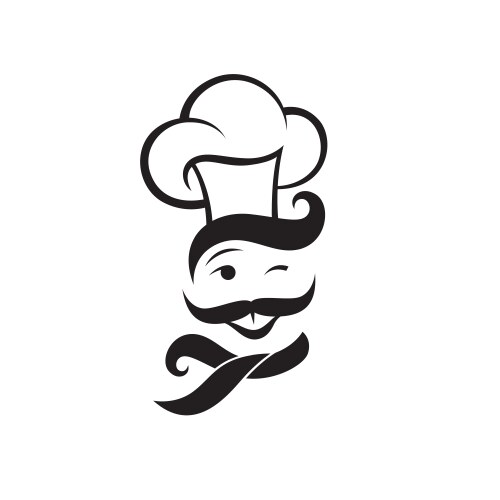 Mustache Chef Logo Vector Images (over 2,700)