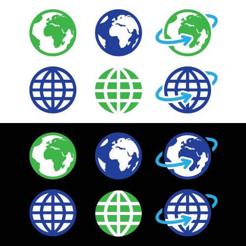 Color Globe Vector Images (over 89,000)
