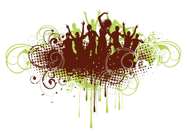 Retro Dance Vector Images (over 30,000)