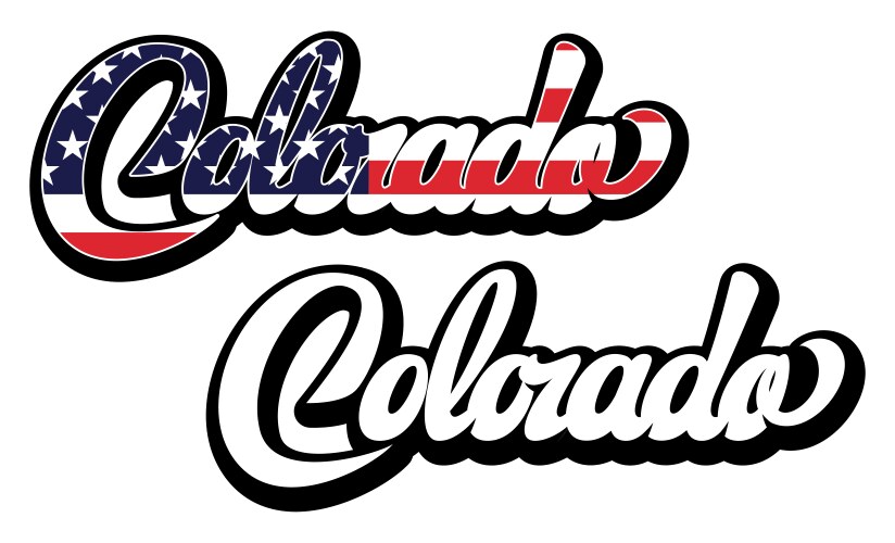 Colorado State Shape Vector Images (over 790)