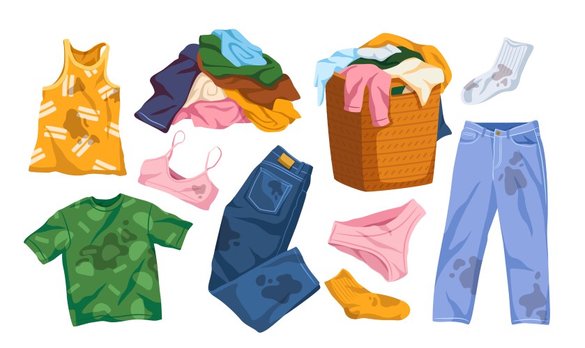Dirty Clothes Vector Images (over 15,000)