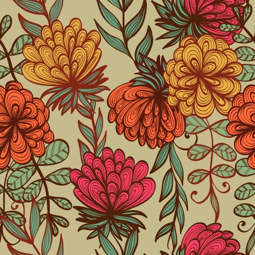 Classic vintage seamless pattern Royalty Free Vector Image