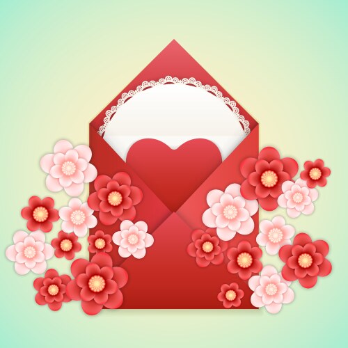 Lace Heart Envelope Vector Images (over 100)