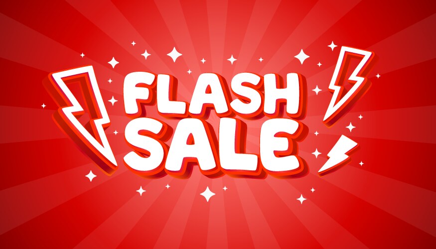 Flash Sale Vector Images (over 20,000)