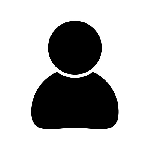 Black human icon in simple design Royalty Free Vector Image