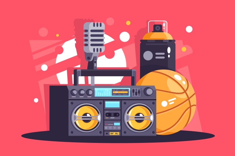 Hip Hop Music Vector Images (over 6,000)