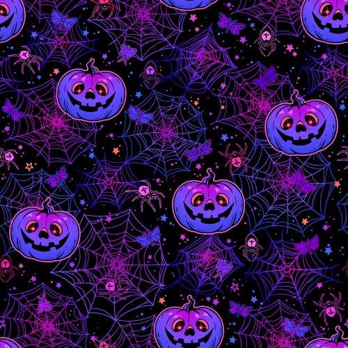 Seamless pattern of multicolored rainbow drawn Vector Image