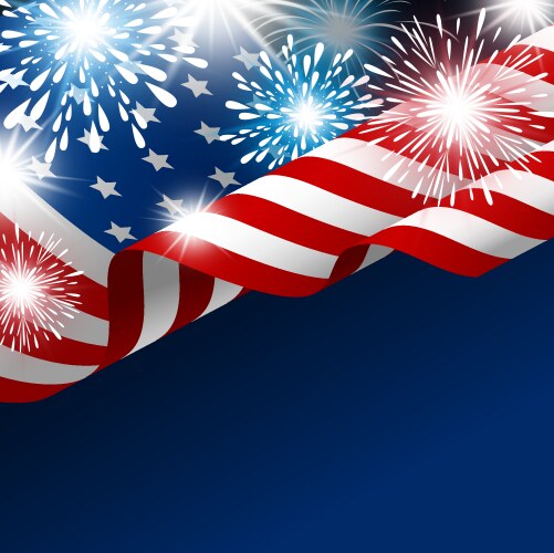 Fireworks design on white background Royalty Free Vector