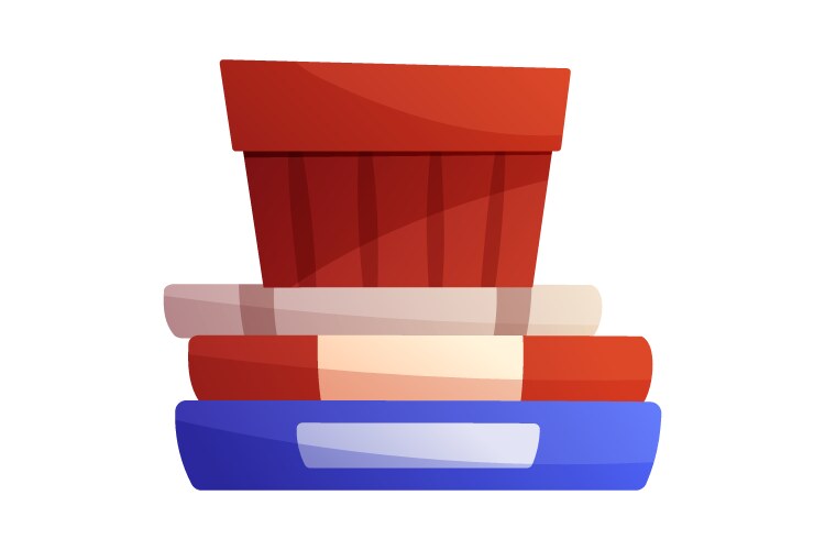 Cartoon Stack of Books Vector Images (over 9,600)