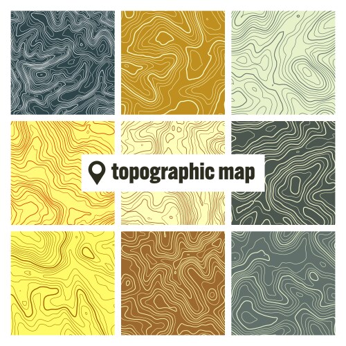 Topographic Vector Images (over 13,000)