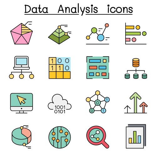 Html line art concept Royalty Free Vector Image