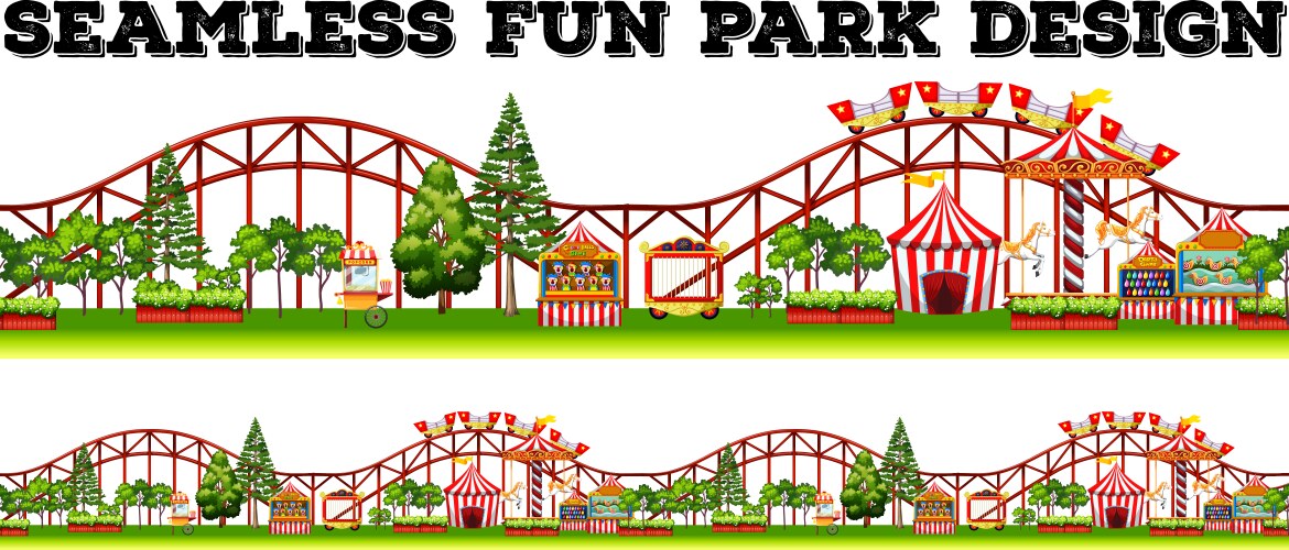 Roller Coaster Drawing Vector Images (over 370)
