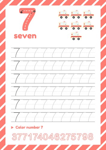 Trace the dotted lines from shark education game Vector Image