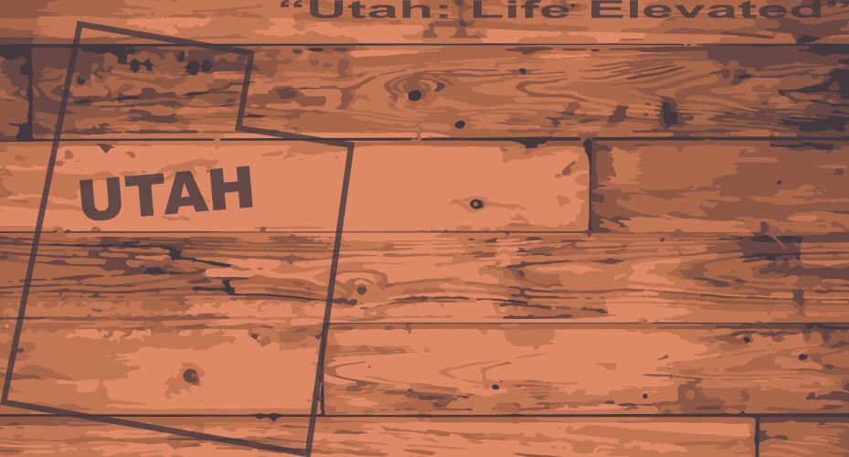 Utah State Map Vector Images (over 1,200)