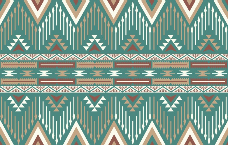 Abstract ethnic tribal native pattern wallpaper Vector Image