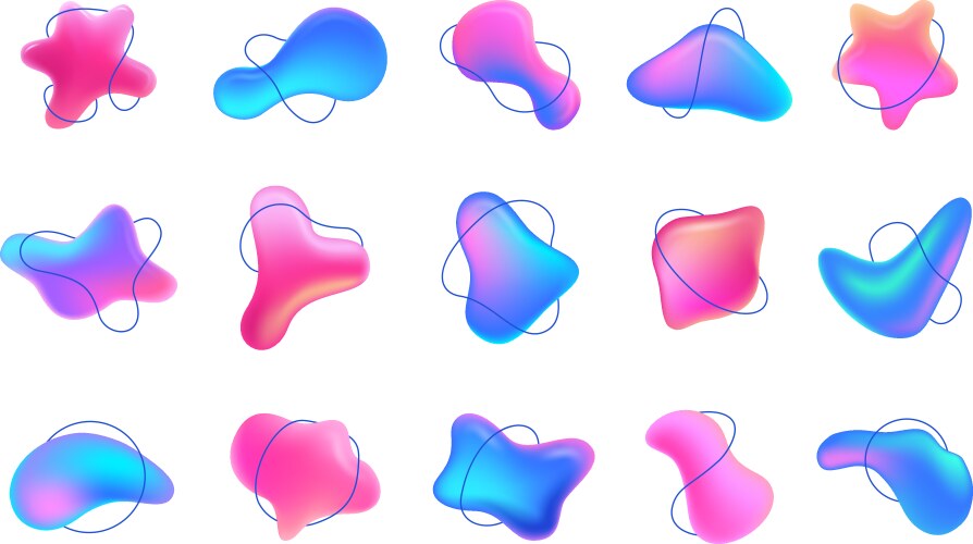 Abstract Blob Vector Images (over 57,000)
