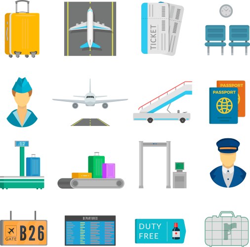 Airport Royalty Free Vector Image - VectorStock