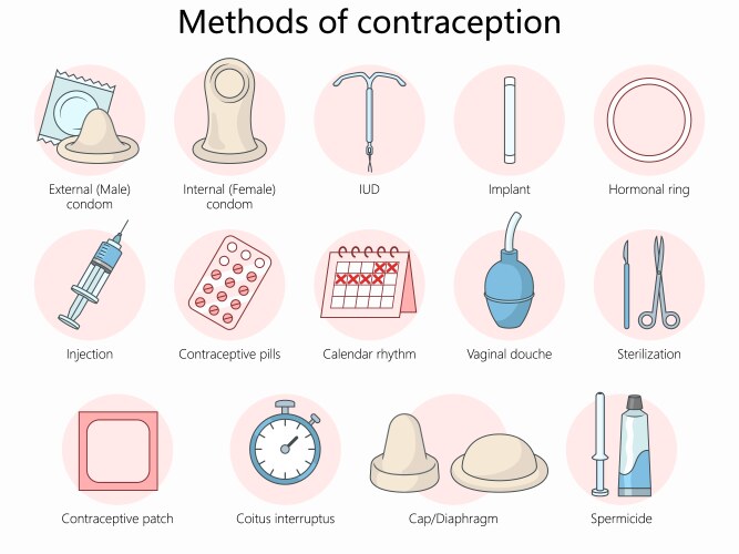 Hormonal Contraception Vector Images (over 1,800)