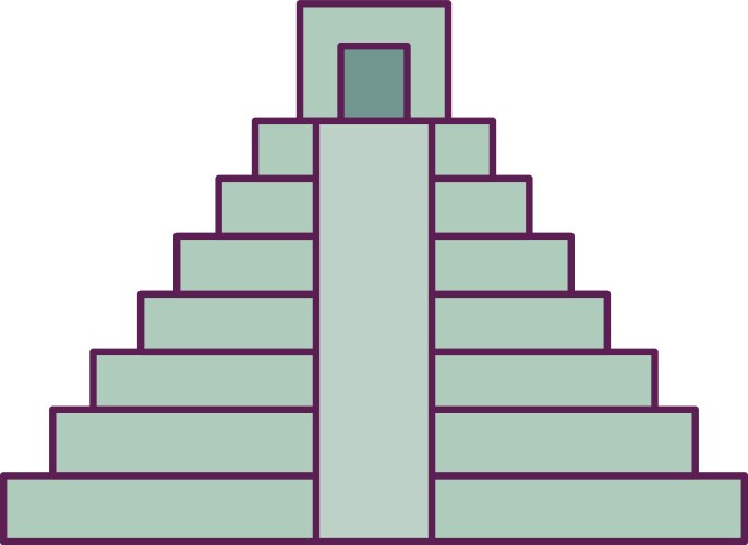 Mayan Pyramid Vector Images (over 2,300)