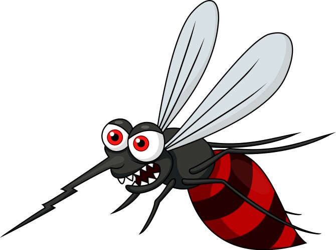 Mosquito Cartoon Vector Images (over 6,000)
