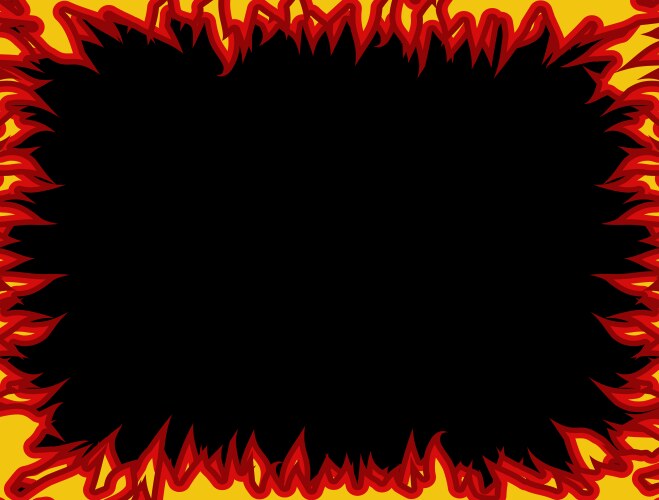 Fire Border Vector Images (over 6,400)