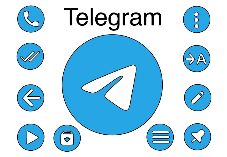 Telegram Vector Images (over 2,800)