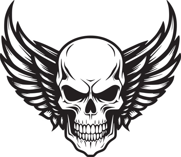 Skull Front Facing Vector Images (over 2,900)