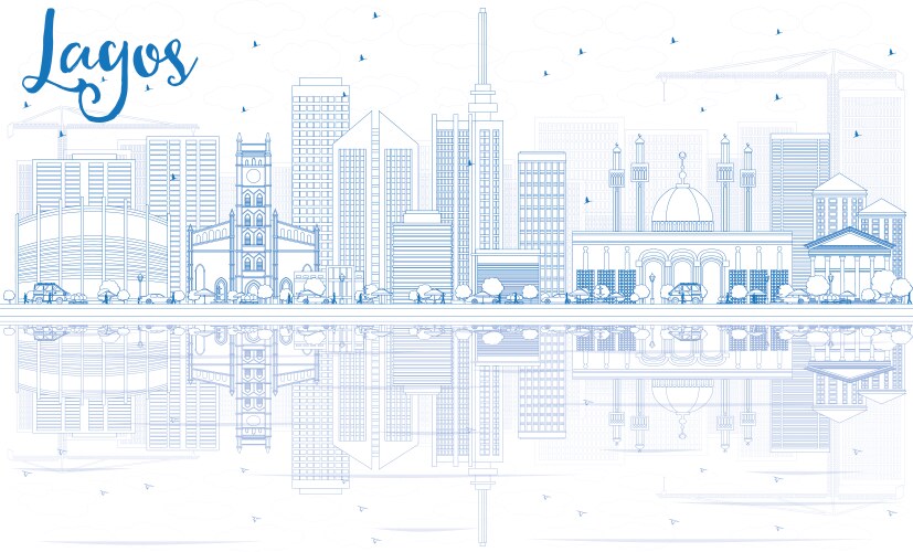 Lagos Skyline Vector Images (over 130)