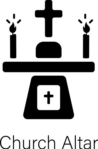 Altar Royalty Free Vector Image - VectorStock