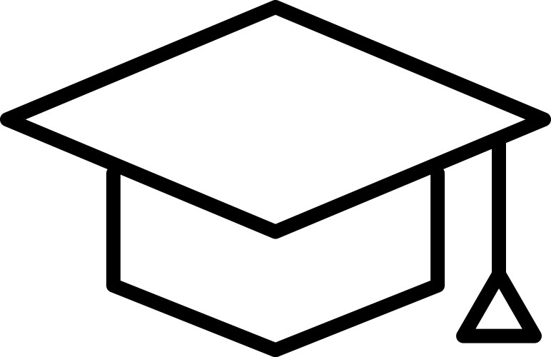 Graduation Cap Line Vector Images (over 15,000)