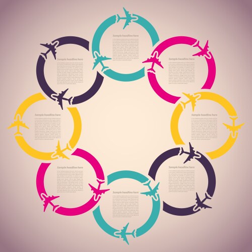 Infinity Airplane Loop Vector Images (49)