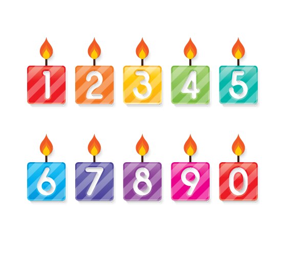 Happy birthday sign Royalty Free Vector Image - VectorStock