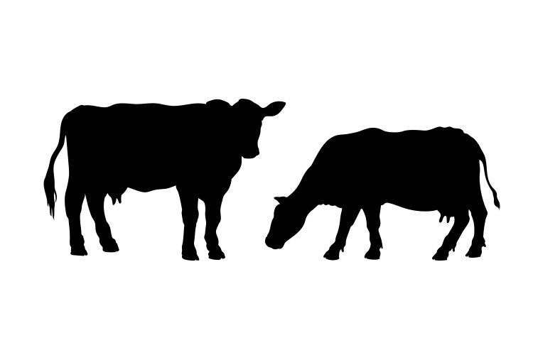 Cow Side View Vector Images (over 880)