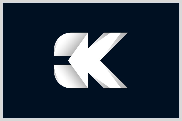 Letter x logo design template with gradient Vector Image