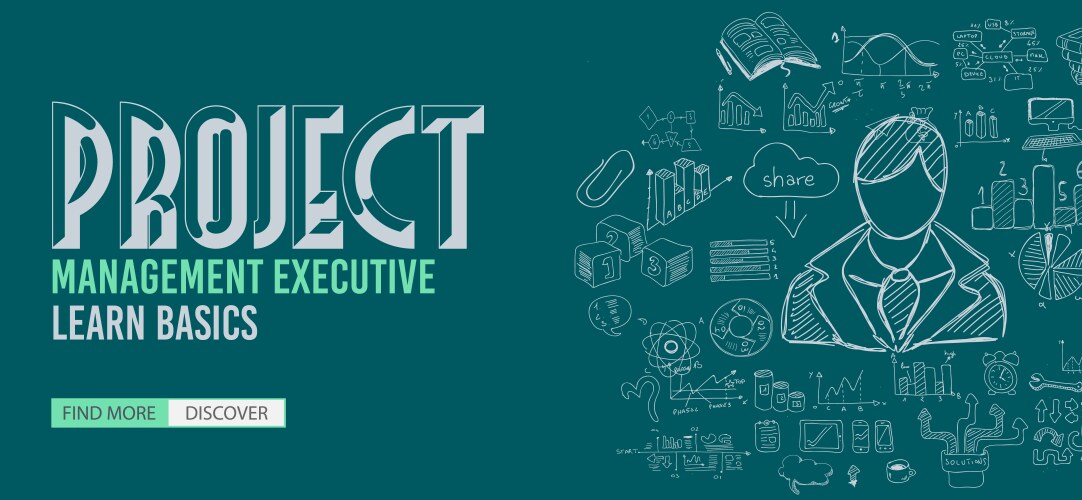 Modern project management process scheme concept Vector Image Modern project management process scheme concept Vector Image