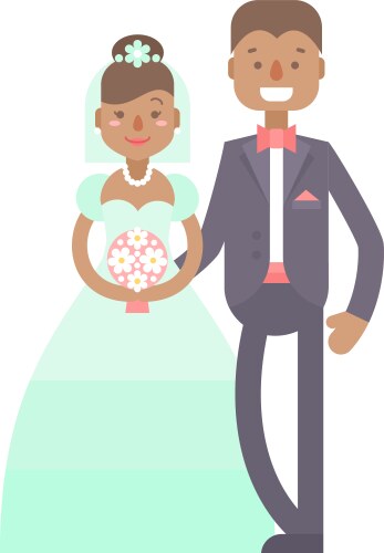 Indonesian central java wedding ceremony Vector Image