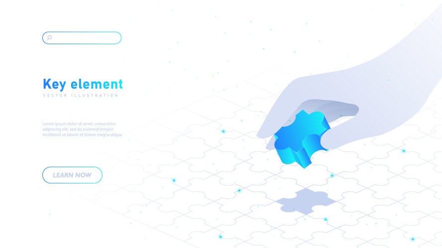 Minimalistic modern poster Royalty Free Vector Image